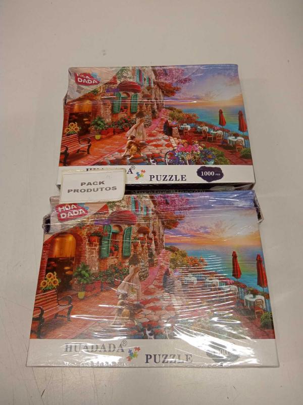 HUADADA 1000 Piece Jigsaw Puzzles, Morning Blossom (2 pack) - 13,88€ PVP